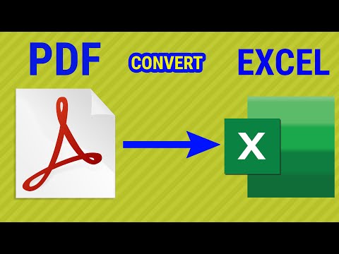 How to Convert PDF TO EXCEL | pdf to excel #shorts