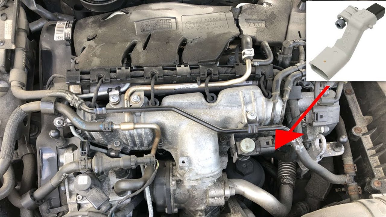 How to replace CRANKSHAFT POSITION SENSOR on any common rail engine(FULL VIDEO)
