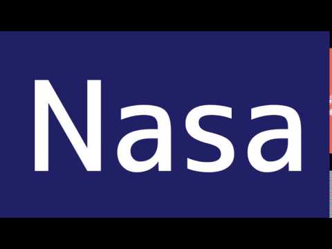 How to say Nasa in Spanish