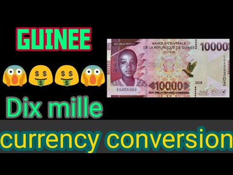 REPUBLIC OF GUINEE Dix mille note | GUINEE thousand francs note