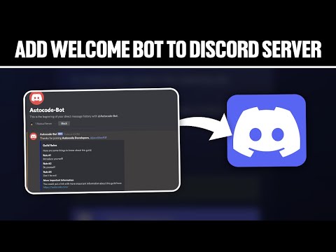 How To Add Welcome Bot To Your Discord Server 2025! (Full Tutorial)