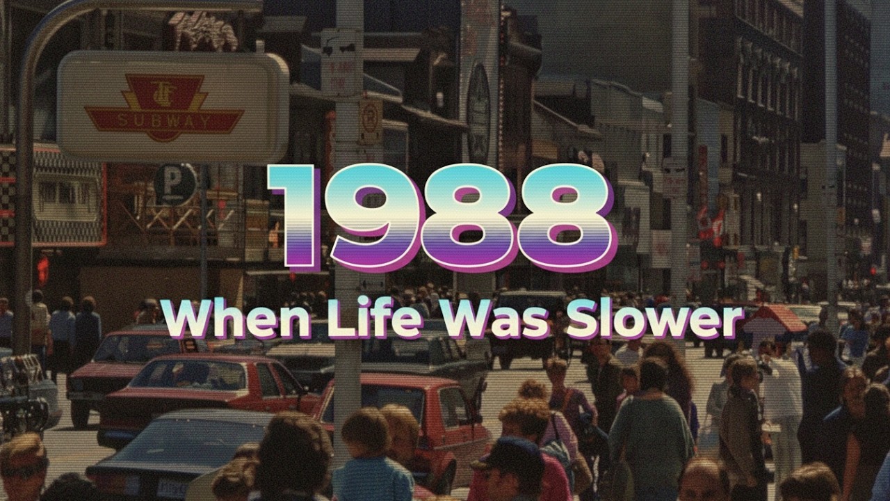 POV: BACK TO 1988 — When Life Was Slower // 80s Synthwave Vaporwave VHS Nostalgia Mix