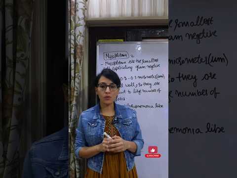 Mycoplasma || PPLO || Pleuropneomania like organism #shorts