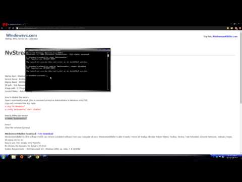 Nvidia NvStreamSvc *Fix*