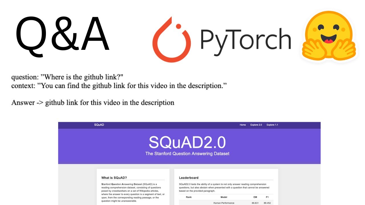 Fine-Tune BERT For Question-Answering(Q&A) - PyTorch & HuggingFace