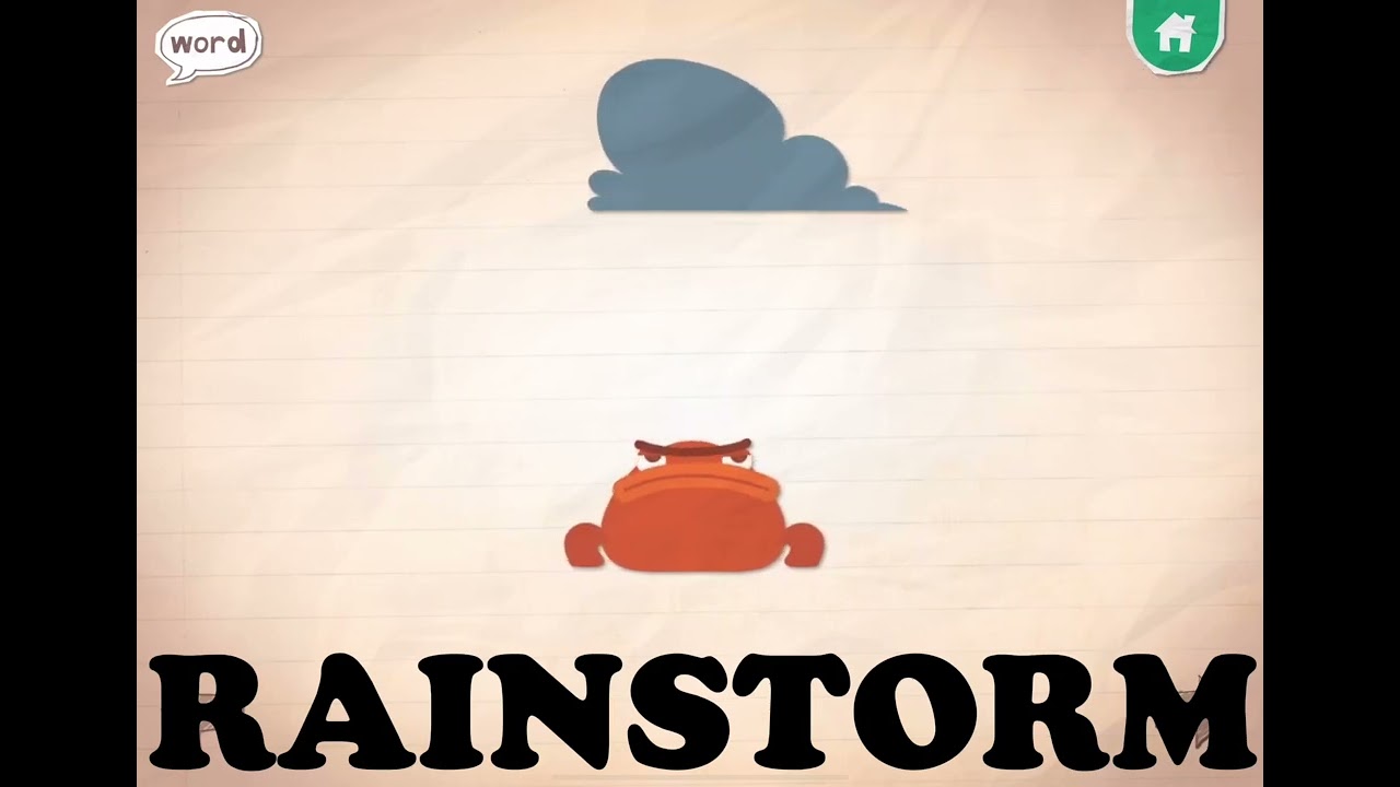 Endless Alphabet: Rainstorm