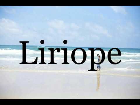 How To Pronounce Liriope🌈🌈🌈🌈🌈🌈Pronunciation Of Liriope