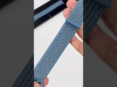 Unboxing Celestial Teal Nike Sport Loop Apple Watch Band 👽