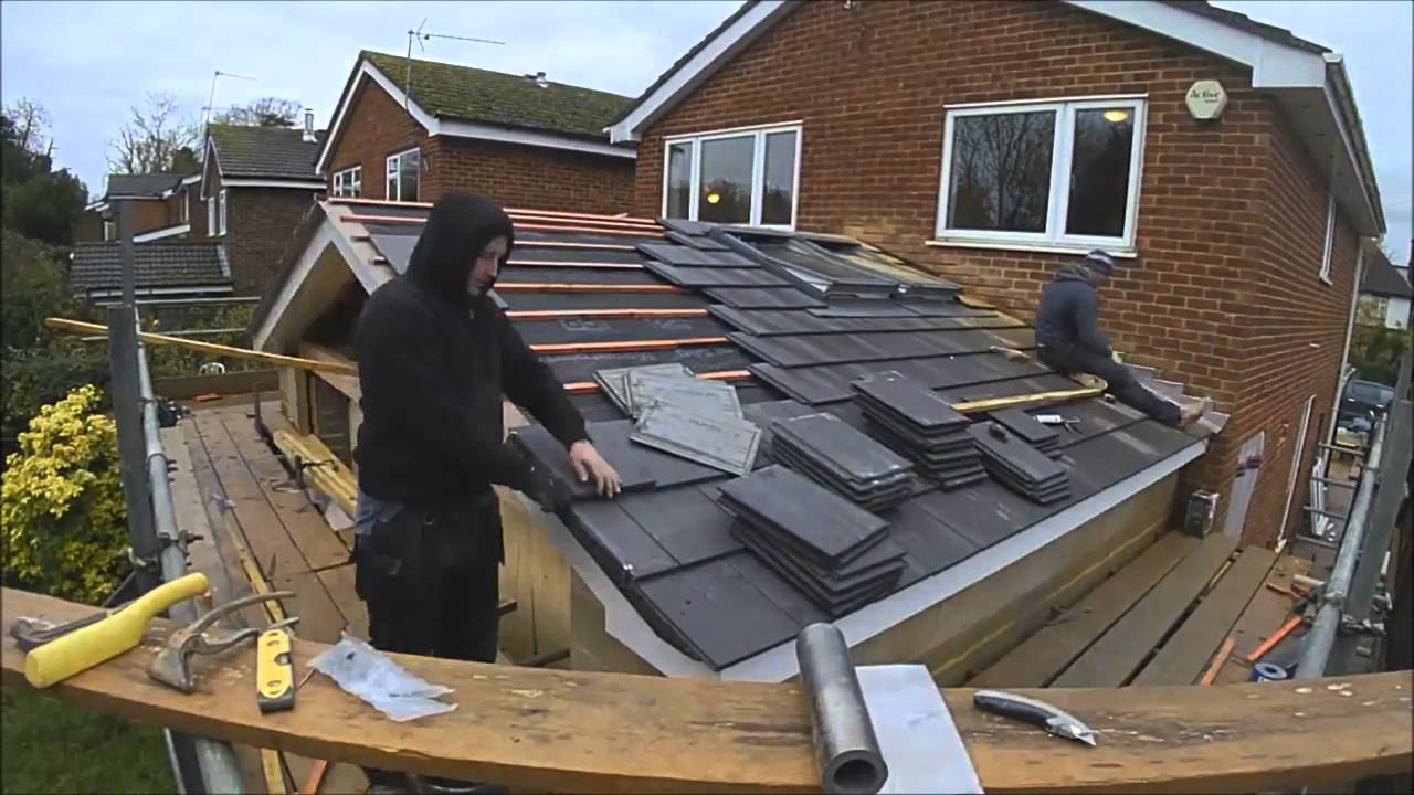 Stew & Iris extension project 7 - roof