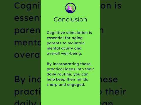Cognitive Stimulation | Glossary Definition