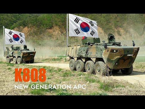 K808 APC: The Korean New Generation of Armored Vehicles