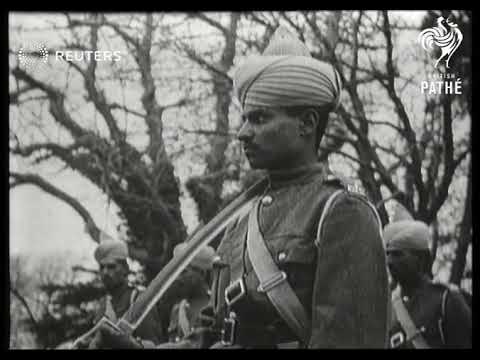 Indian troops arrive in France during WWII (1940)