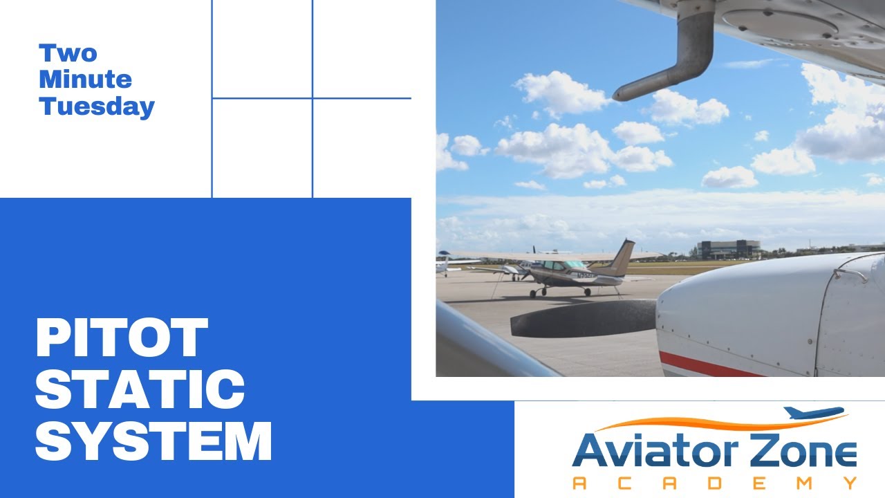 Pitot Static System Explained on Cessna 172 & Diamond DA40 | Pitot Tube and Static Port Locations