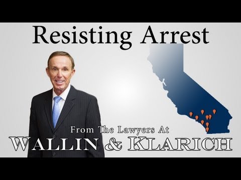 Resisting Arrest - PC 148 and 243