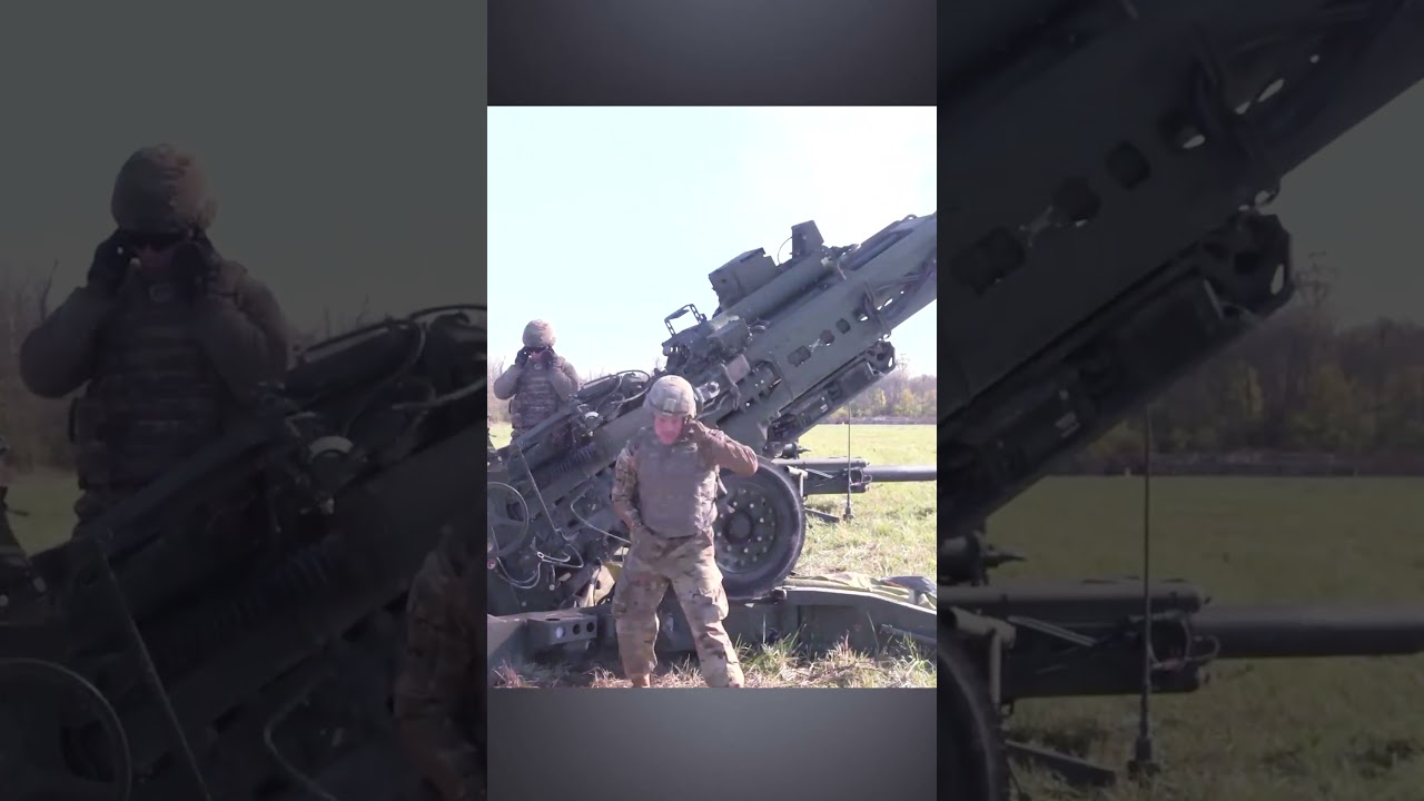 M777 Live Fire Training – Precision & Power #shorts #military