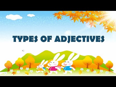 TYPES OF ADJECTIVES-(QUALITY, QUANTITY, NUMBER) l ENGLISH GRAMMAR