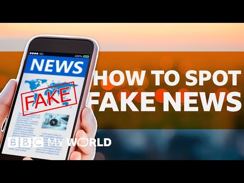 Fake News: How to spot it - BBC My World