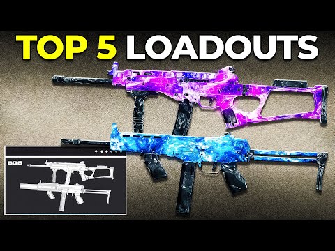 TOP 5 *META* SMG LOADOUTS in WARZONE SEASON 4! 👑 (Warzone Best Class Setups) - BO6