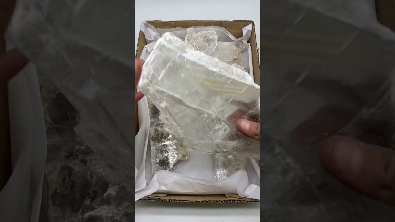 Selenite slabs flat #017