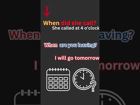 What are question words starting with wh?