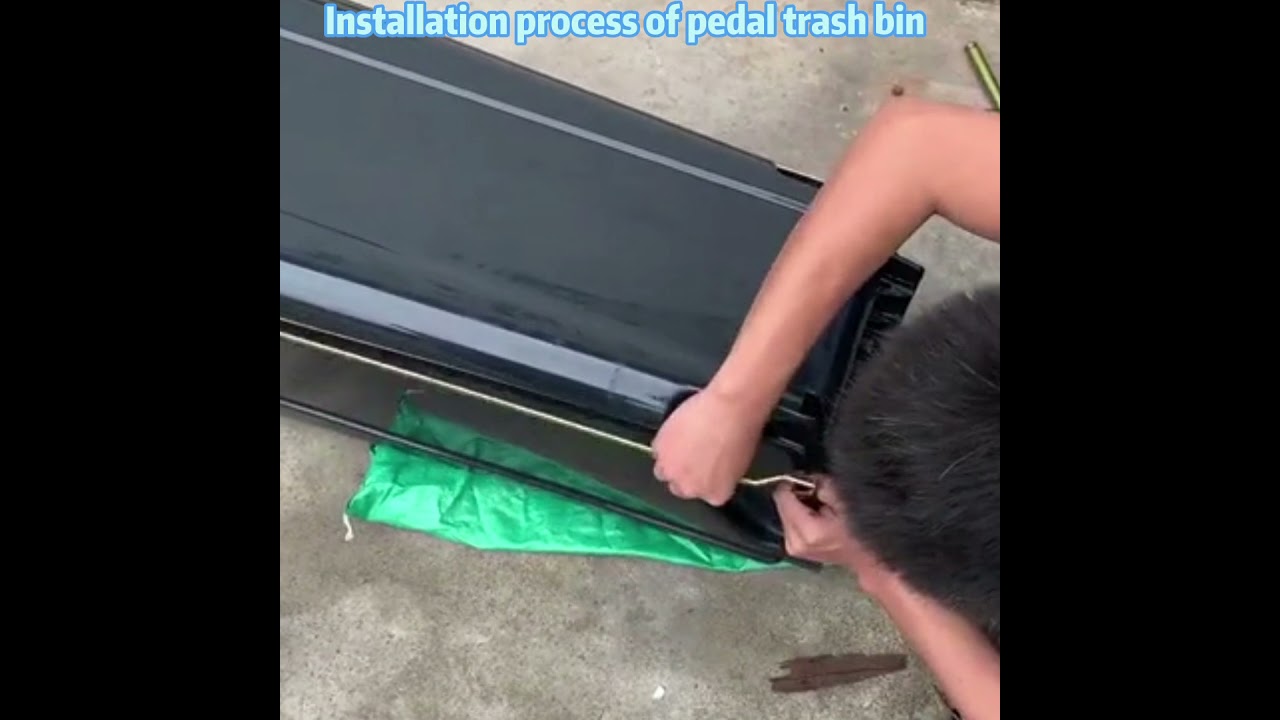 Huihui Pedal Trash Bin Install Process