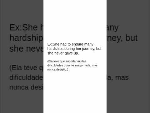 #shorts Words You Don't Know: Endure