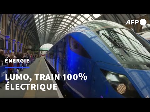 Entre Londres et Édimbourg, un nouveau train "100% électrique" | AFP