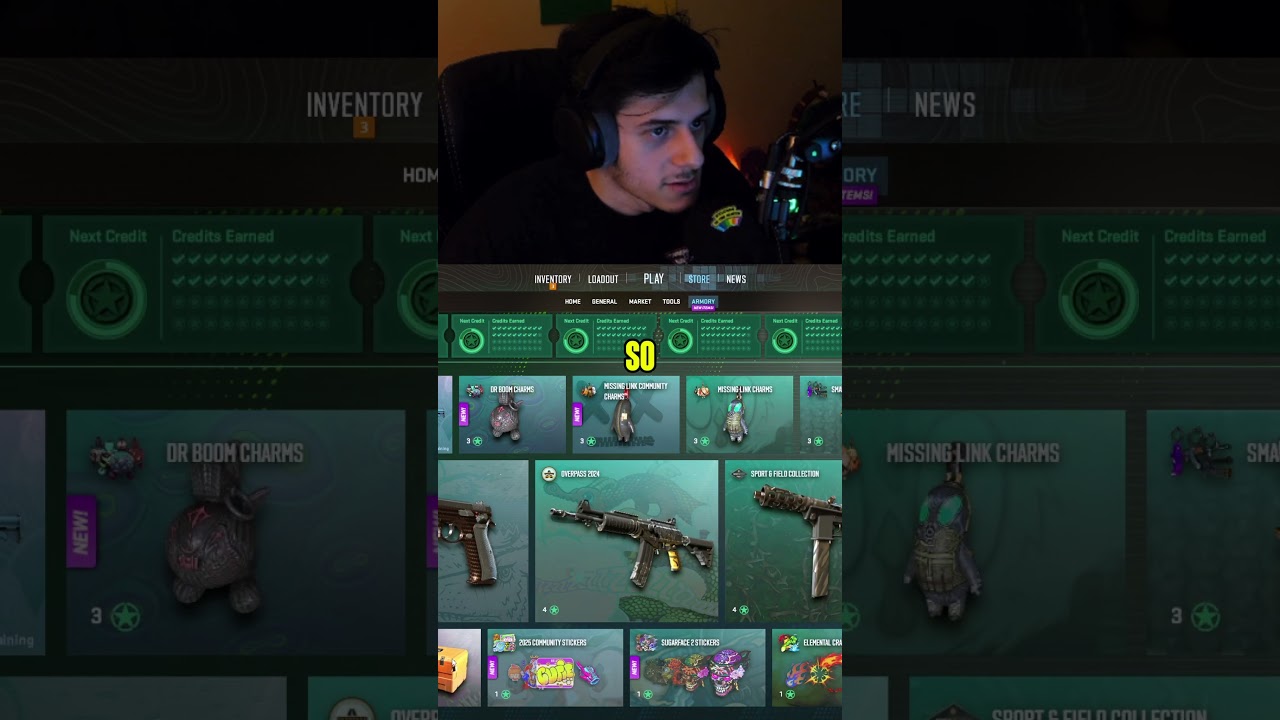 GALLERY CASE REMOVED & NEW CHARM COLLECTIONS #arrowcs #counterstrike #counterstrike2 #cs2 #cs #fyp