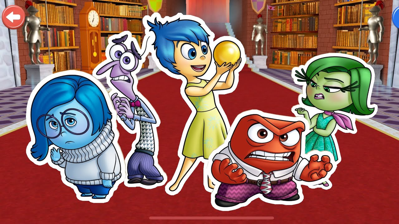 Disney Coloring World: Inside Out Coloring Page Pack