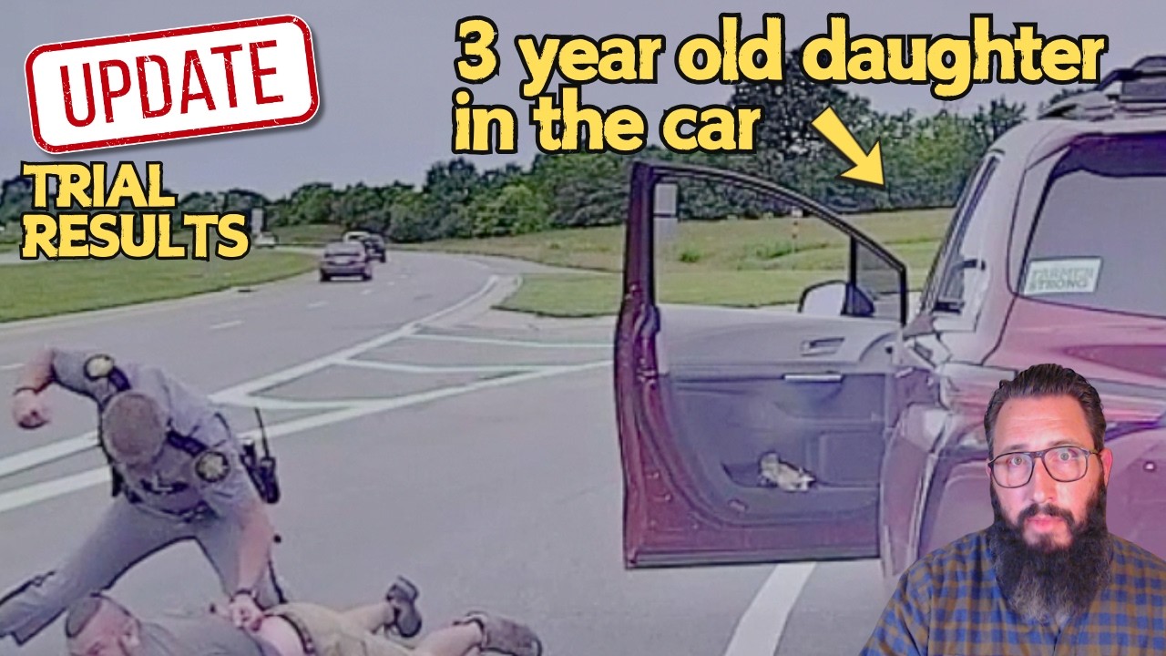 Man Driving His 3 Year Old Daughter Ends Up on Pavement With State Trooper - TRIAL RESULTS