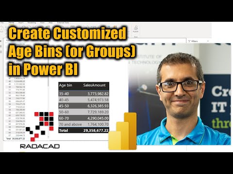 Create Customized Age Bins or Groups in Power BI