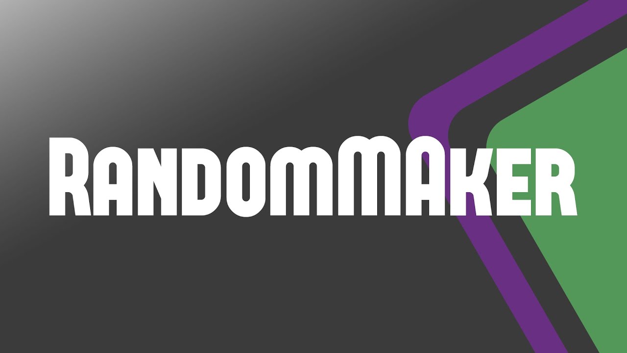 MA Tools: RandomMAker