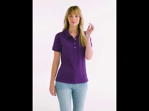 Jerzees 437W and 437WR Ladies Jersey Polo with SpotShield