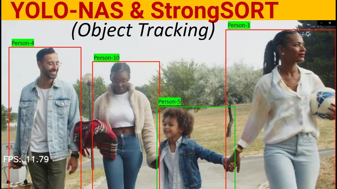 YOLO-NAS and StrongSORT | Object detection and tracking