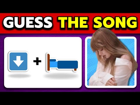 GUESS 40 TAYLOR SWIFT SONG BY EMOJI πΆβΌοΈ