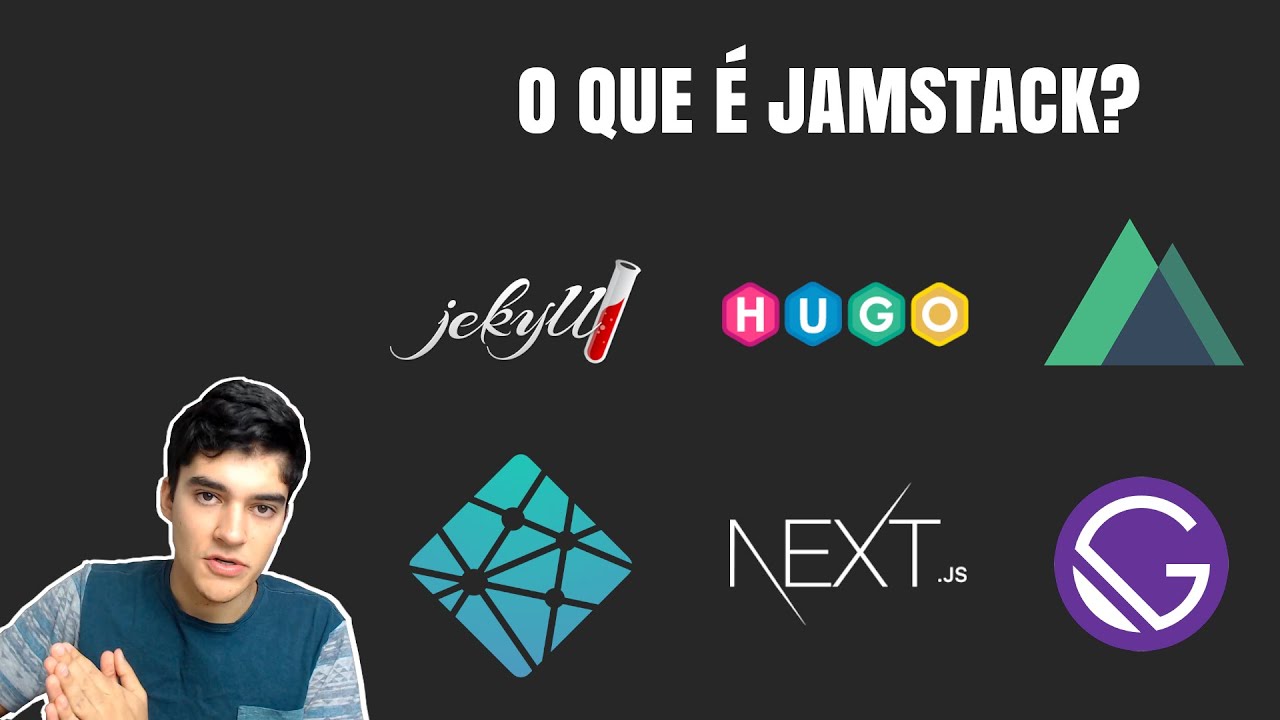 O que é JAMSTACK? [Hugo, Jekyll, NextJS e GatsbyJS]