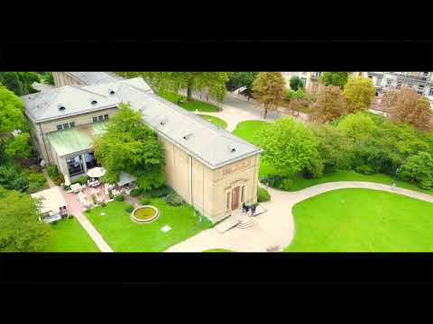 Baden-Baden 2017 Video (4K) | Kurhaus, Trinkhalle & Casino from above