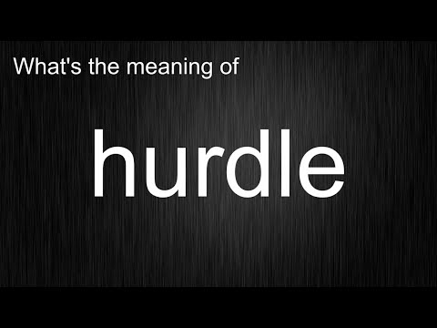 No More Confusion! Explaining "hurdle" Meaning, Teaching You Standard British Pronunciation!