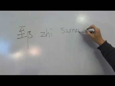 Chinese Symbols for Zhi Surname