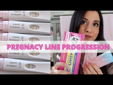 Pregnancy Line Progression 9-20DPO with HCG Betas / Pregnancy Test Reviews