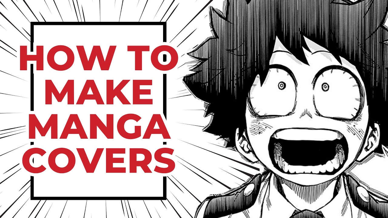 How to Design a Manga Cover | Beginner Manga Tutorial