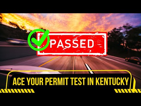 60 Kentucky Permit Test Questions (2024 DMV Written Practice & Study Guide)