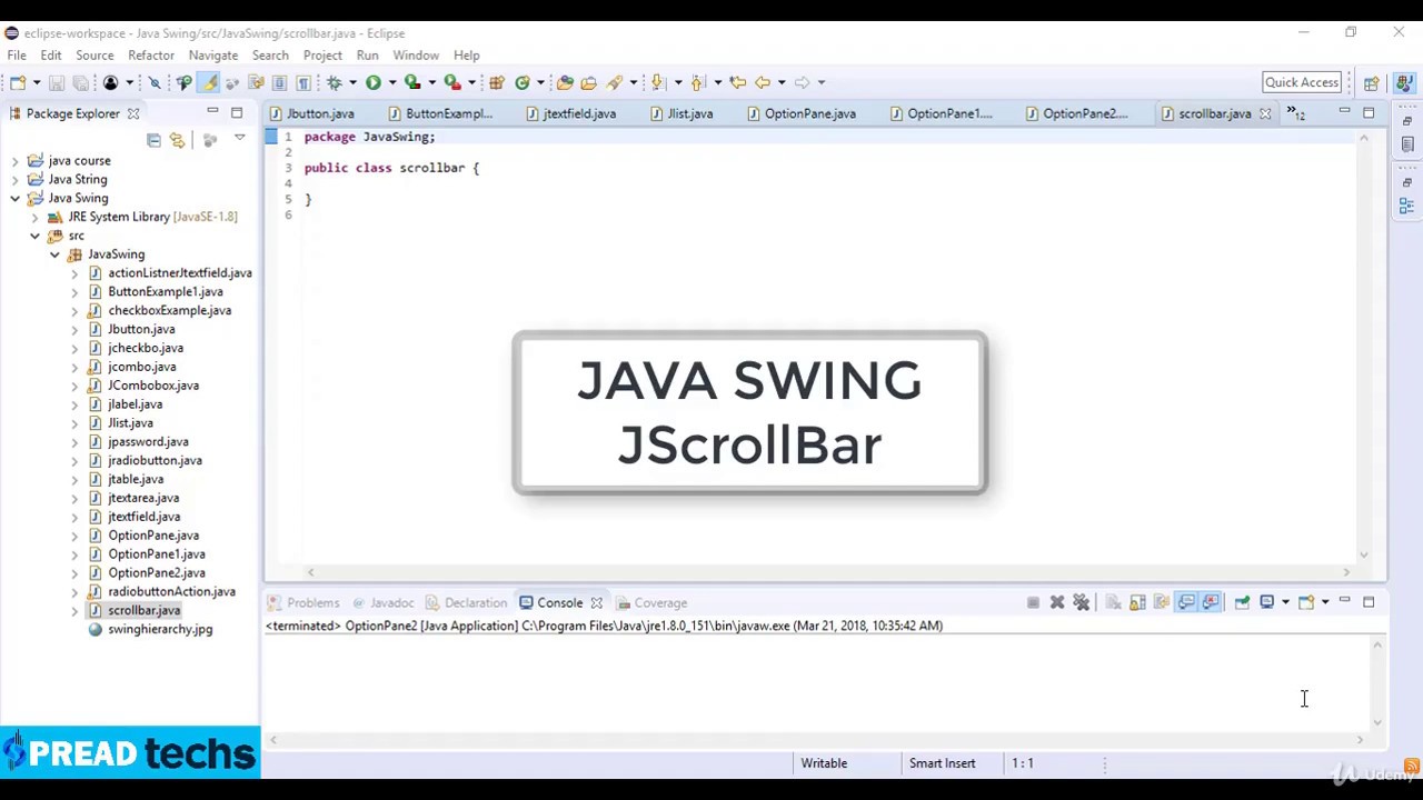 12  Java JScrollBar (Java Swing)3