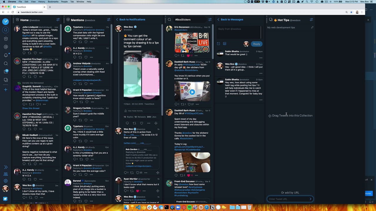 Hot Tips Scripting on the Twitter Web UI