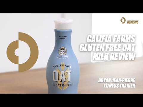 Califia Farms Gluten Free Oat Milk Review with Former NFL Player Bryan Jean-Pierre