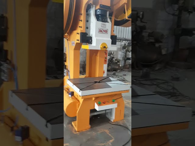 Pneumatic Power Press Machine - 50 Ton C Type Pneumatic Power Press ...