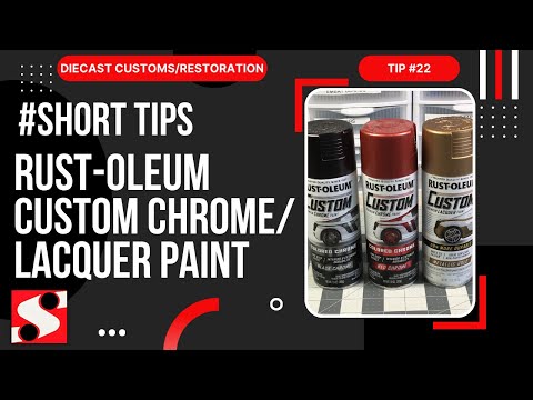 #Short Tips #22 - Rust-Oleum Custom Chrome / Lacquer Paint #shorts #rustoleum #lacquer
