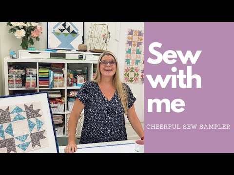 Fat Quarter Shop Cheerful Quilt 2025! Sew Sampler Beginner Unboxing Quilting Subscription Box