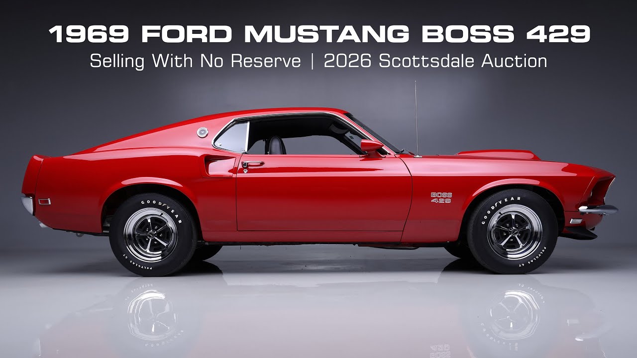 FIRST LOOK - 1969 Ford Mustang Boss 429 - BARRETT-JACKSON 2026 SCOTTSDALE AUCTION
