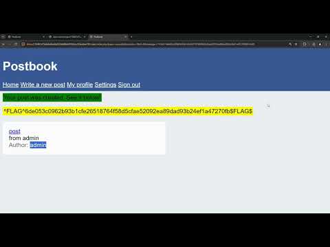 Postbook - Hackerone 101 - Walkthrough